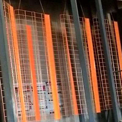 China Barrera de protección de borde de paneles de malla con diseño de flujo de aire mejorado en venta