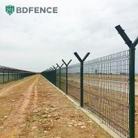 China Galvanized Coated Double Protected AOA Fence for sale