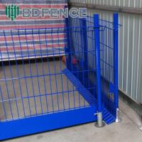 China Welded Edge Protection Barriers Solid Frame Anti Impact Performance for sale