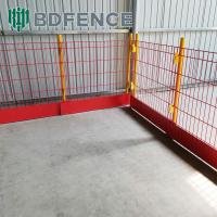 China Welded Edge Protection Barriers Solid Frame Anti Impact Performance for sale