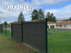 China Manufacturer Wholesale 3D V Bending Curved Garden Farm Fence For Perimeter