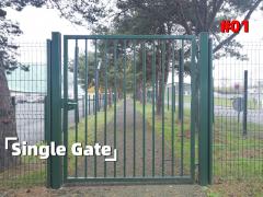 welded tube single gate