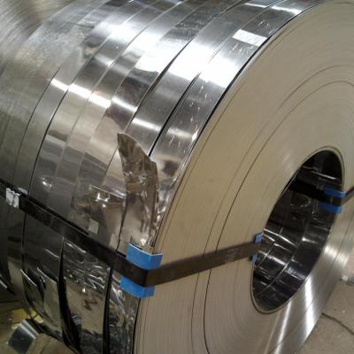 China 201 / 304 / 316L / 202 Stainless Steel Slit Coil Rolled ASTM A537 , ASTM A302 Standard Coil and Slit Strips for sale