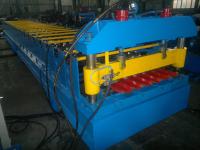 China Galvanized Board Roof Panel Roll Forming Machine Automatic Control System for sale