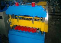 China Galvanized Sheet Roof Panel Roll Forming Machine With High Efficiency for sale
