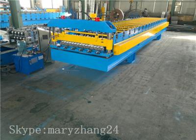 Cina 380V 50Hz 840 mattonelle di tetto ondulata Roll macchina forma con piastra in acciaio colorato in vendita