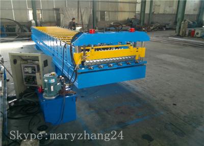Cina 380V 50Hz 840 mattonelle di tetto ondulata Roll macchina forma con piastra in acciaio colorato in vendita