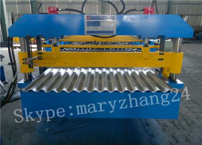 Cina 380V 50Hz 840 mattonelle di tetto ondulata Roll macchina forma con piastra in acciaio colorato in vendita