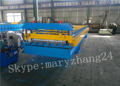 Cina 380V 50Hz 840 mattonelle di tetto ondulata Roll macchina forma con piastra in acciaio colorato in vendita