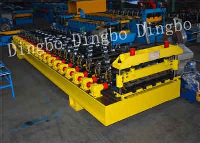 Cina 380V 50Hz acciaio Tile Roll formando la macchina con sistema di controllo PLC Compture / Cr12mov lama in vendita