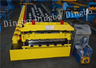 Cina 380V 50Hz acciaio Tile Roll formando la macchina con sistema di controllo PLC Compture / Cr12mov lama in vendita