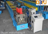 China 15 M / Min Automatic Rain Gutter Roll Forming Machine With Plc Control System for sale
