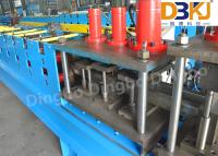 China 15 M / Min Automatic Rain Gutter Roll Forming Machine With Plc Control System for sale