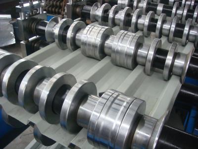 Cina Rotolo del pannello del tetto che forma macchina con il tipo idraulico di taglio per il magazzino della Acciaio-struttura in vendita