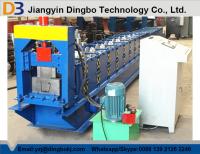 China 15 M / Min Automatic Rain Gutter Roll Forming Machine With Plc Control System for sale