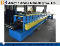 China 11Kw Rain Gutter Making Machine / Cold Roll Forming Machine High Speed for sale