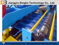 China Tile Roof Panel Roll Forming Machine with Pull Broach / PLC Control System Touch Screen for sale