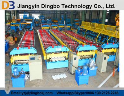 Cina Rotolo del pannello del tetto dell'arco che forma spessore idraulico a macchina della macchina piegatubi 0.3-1.0 millimetri in vendita