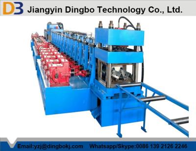 Cina trifase / 50 Hz W-fascio GuardRails Roll formatrice con lama di acciaio Cutter stampo Cr 12 in vendita