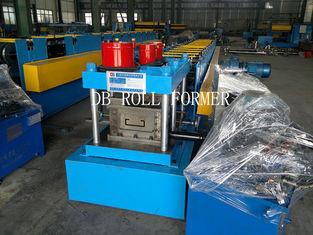 Cina 11 chilowatt di potere dell'unità idraulica, Cr12 rotolo d'acciaio di perforazione del Purlin di forma di materia C che forma macchina in vendita