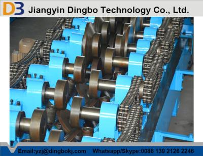 Cina Rotolo del Purlin dell'ammortizzatore di fuoco della flangia che forma macchina/rotolo della piattaforma che forma macchina in vendita