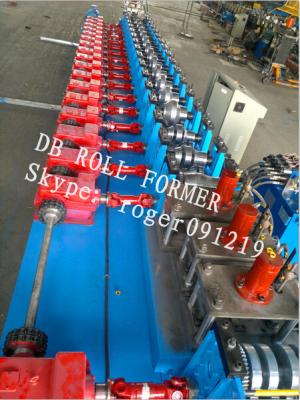 Cina rotolo del Purlin del fascio del carrello motore del motore 22kw che forma materiale a macchina Gcr12 in vendita