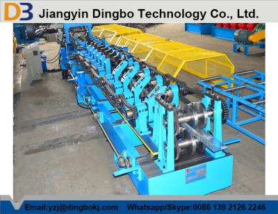 China Automatische Metallpurlin-Rolle, die Maschine PLC-Vektorinverter bildet zu verkaufen