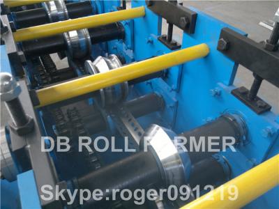 China Automatische Metallpurlin-Rolle, die Maschine PLC-Vektorinverter bildet zu verkaufen