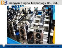 China Wall Angle Purlin Roll Forming Machine interchangeable PLC vector inverter for sale