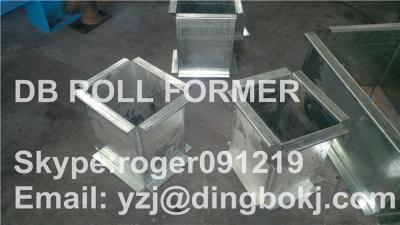 Cina Rotolo automatico completo del Purlin dell'ammortizzatore di fuoco che forma la costruzione civile di imprese a macchina in vendita