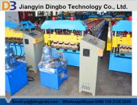 China Roof Panel Roll Forming Machine With Hydraulic Control For Automatic for sale