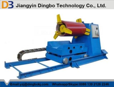 Cina Una macchina idraulica di 3 chilowatt Uncoiler 5 tonnellate con 0-35 m./velocità minima in vendita
