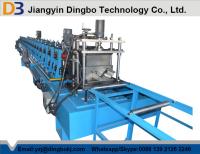 China Steel Rain Gutter Roll Forming Machine , Gutter Making Machine Unique Designed for sale