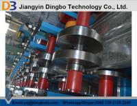 China Steel Rain Gutter Roll Forming Machine , Gutter Making Machine Unique Designed for sale