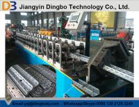 China Automatic Adjustment Size Cable Tray Roll Forming Machine For 100 - 800mm Width Profiles for sale