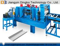 China Automatic Adjustment Size Cable Tray Roll Forming Machine For 100 - 800mm Width Profiles for sale