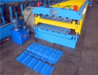 China High Processing Speed Roof Panel Roll Forming Machine For Galvanized Sheet for sale