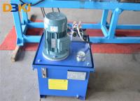 China Hydraulic Electrical Rolling Shutter Door Roll Forming Machine With PLC Control System for sale