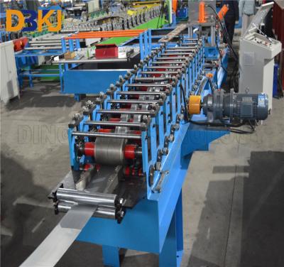China 15Kw Power C Channel Purlin Roll Forming Machine By Chain 380V50Hz for sale