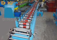 China 1mm Thickness Metal Square Round Gutter Rolling Machine for sale