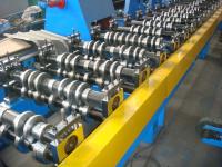 China Tile Roof Panel Roll Forming Machine with Pull Broach / PLC Control System Touch Screen for sale