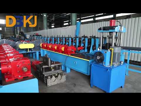 3 Waves 4mm 15m/Min Guardrail Corrugated Roll Forming Machine