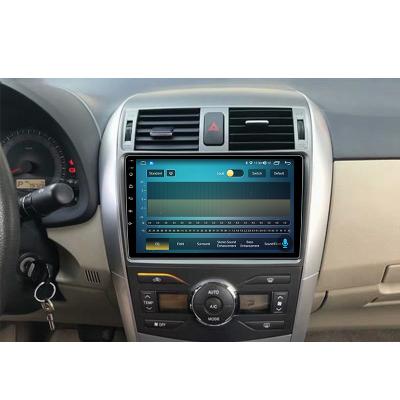 China Auto-DVD-Spieler Androids 12 Schirm-2.5D für Radio RDS Toyota Corollas E140/150 2008 2009 2010 2011 2012 2013 4+64GB GPS zu verkaufen