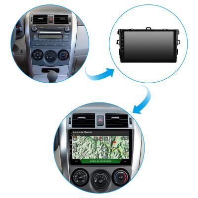 Cina Per Corolla Android 2008 Carplayer con musica di Bluetooth/GPS/mappa degli occhiali di protezione in vendita