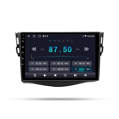 China Multimédios de HD reprodutor de DVD 12,0 video do carro de Android BT WIFI GPS FM de 9 polegadas para Toyota RAV4 à venda