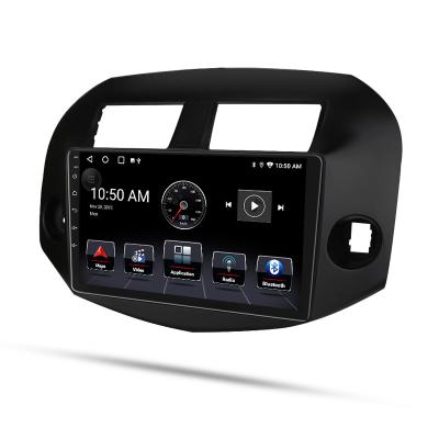 中国 2つの喧騒フレームとのトヨタRAV4 2007のアンドロイド10車ステレオGPSの運行のための人間の特徴をもつ車のマルチメディア プレイヤー 販売のため