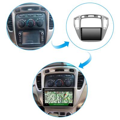 China Android-Auto-Multimedia-DVD-Spieler für Toyota-Hochländer 2000 mit Radio Wifi GPS Touchs-Schirm zu verkaufen