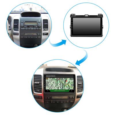 China Für Touch Screen Toyotas Prado 2004 Navigation mit BT-Musik-Radio zu verkaufen