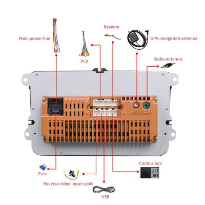 China Navegación GPS de Android del coche de VW 7 pulgadas con la música IPS HD del teléfono de WiFi BT en venta