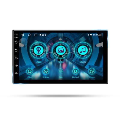 China 4 Navigatie 7 Duim 1 van Android van de kernauto de Speler van DIN DVD met Radiomp5 USB Te koop